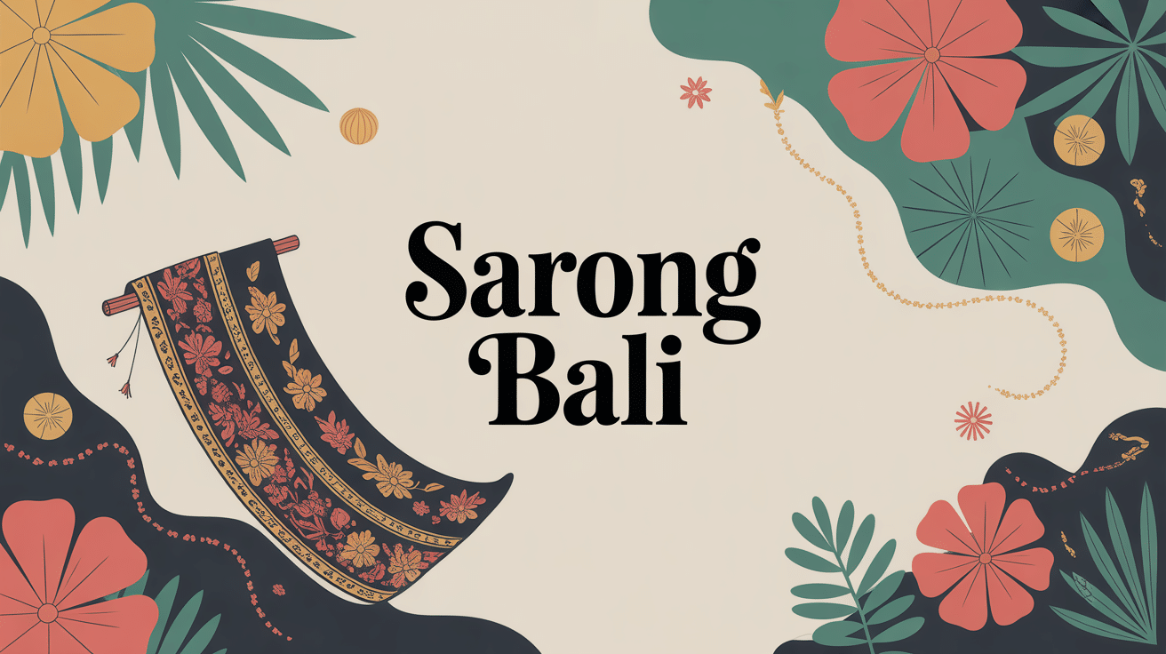 Sarong Bali Guide Complet Pour Choisir Et Porter Ce Vêtement Iconique